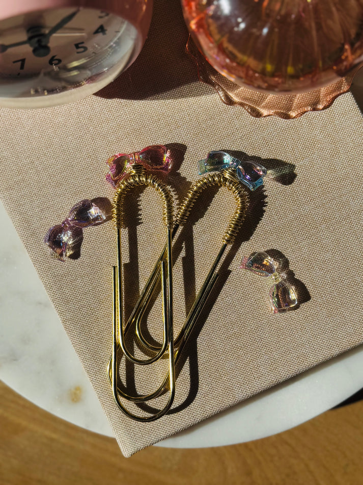 Koquette Bow Paperclip – Krafted by Koko
