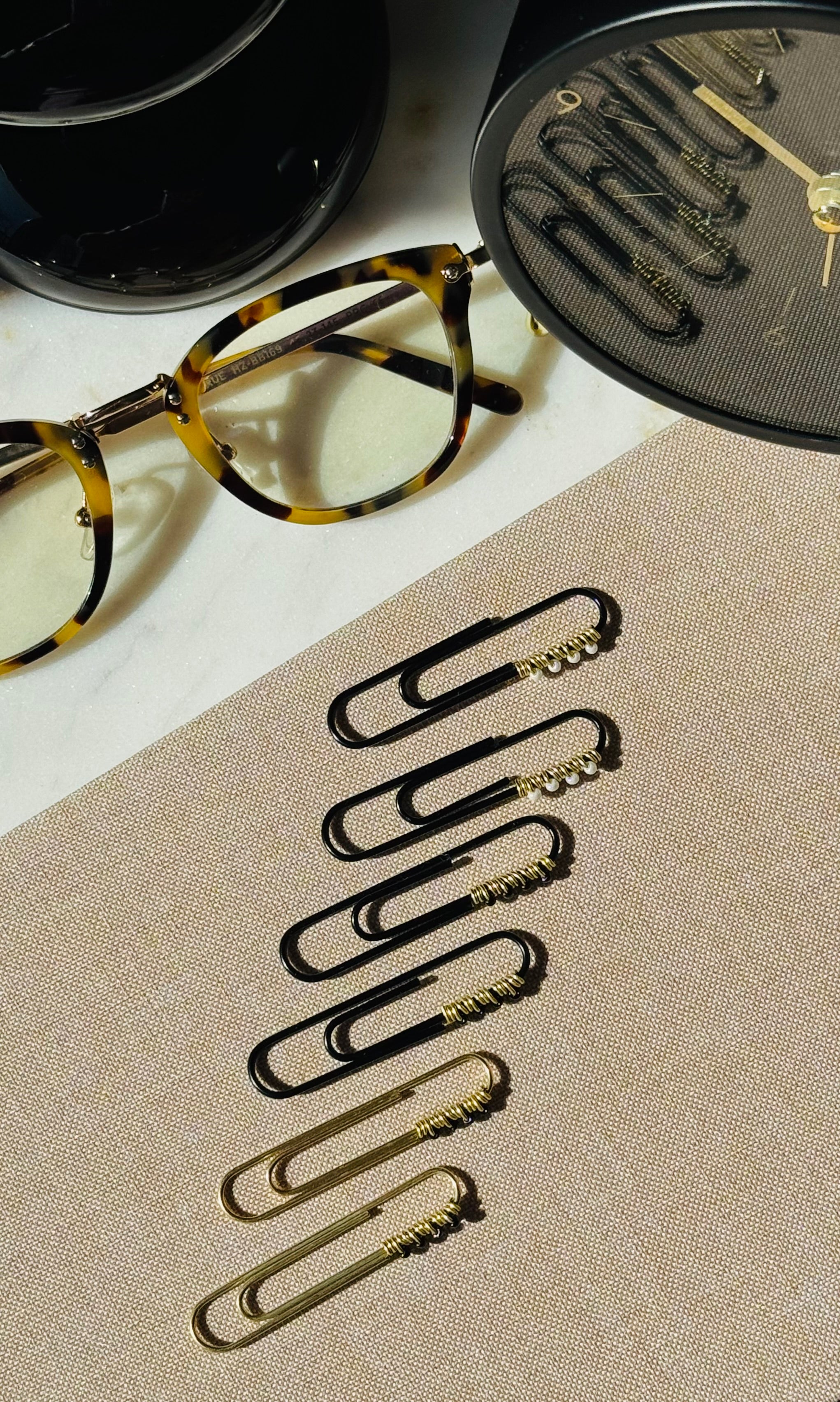 Arya Glass Bead Paperclip 2pk – Krafted by Koko