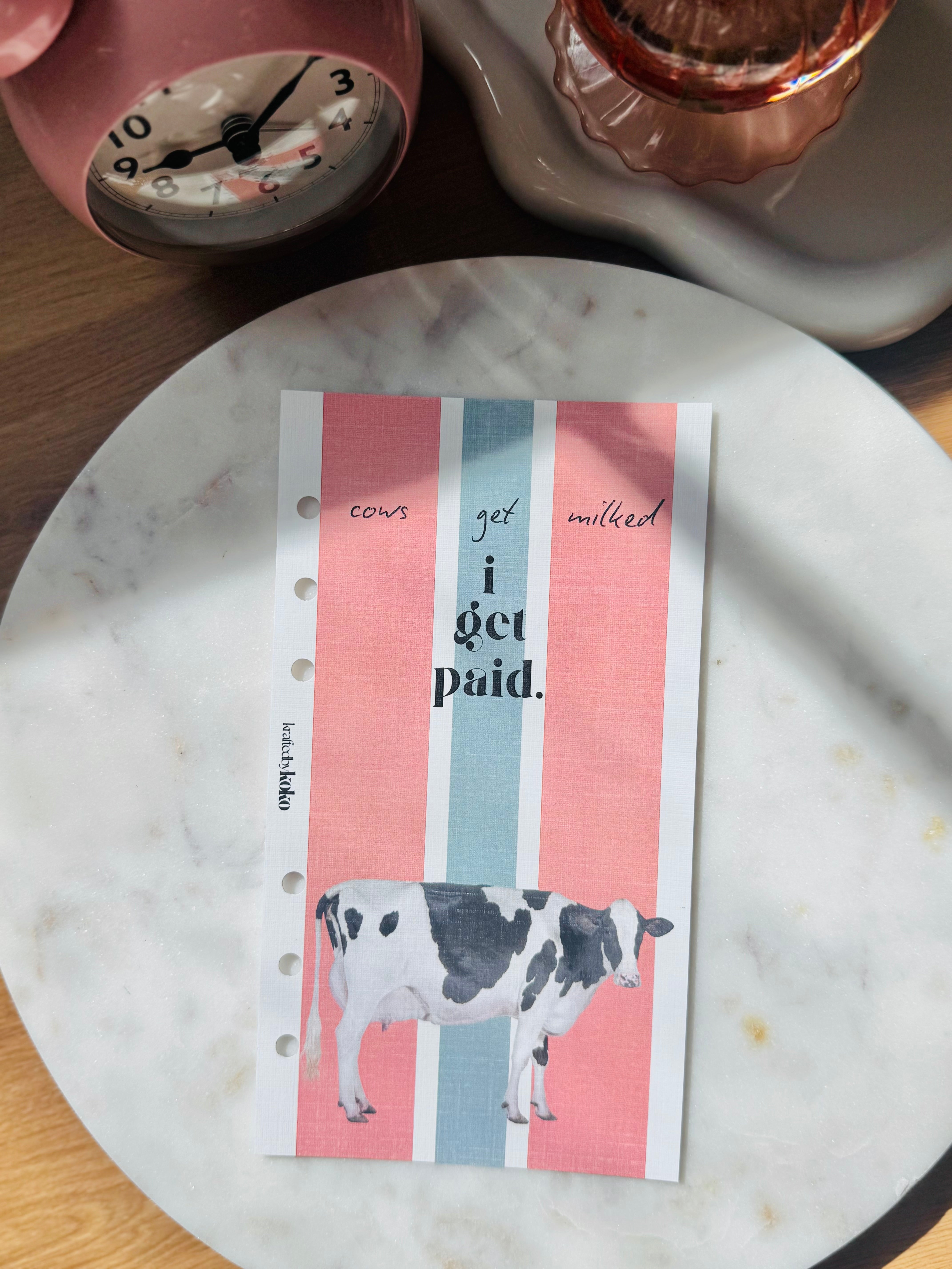 The Daily Moo Dashboard – Krafted by Koko