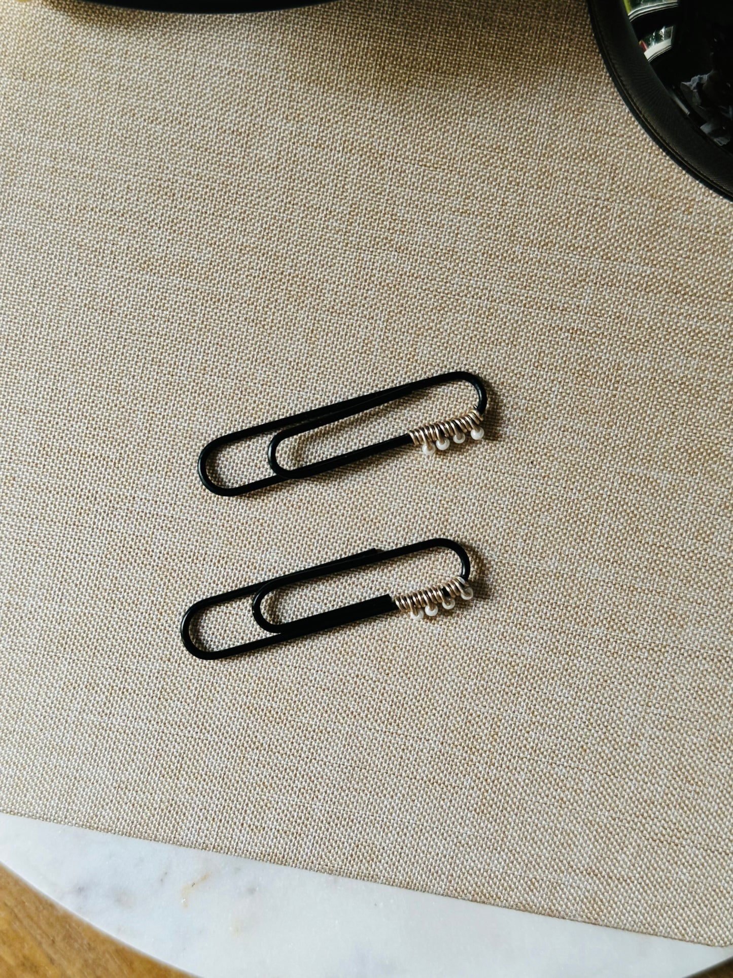 Arya Glass Bead Paperclip 2pk – Krafted by Koko