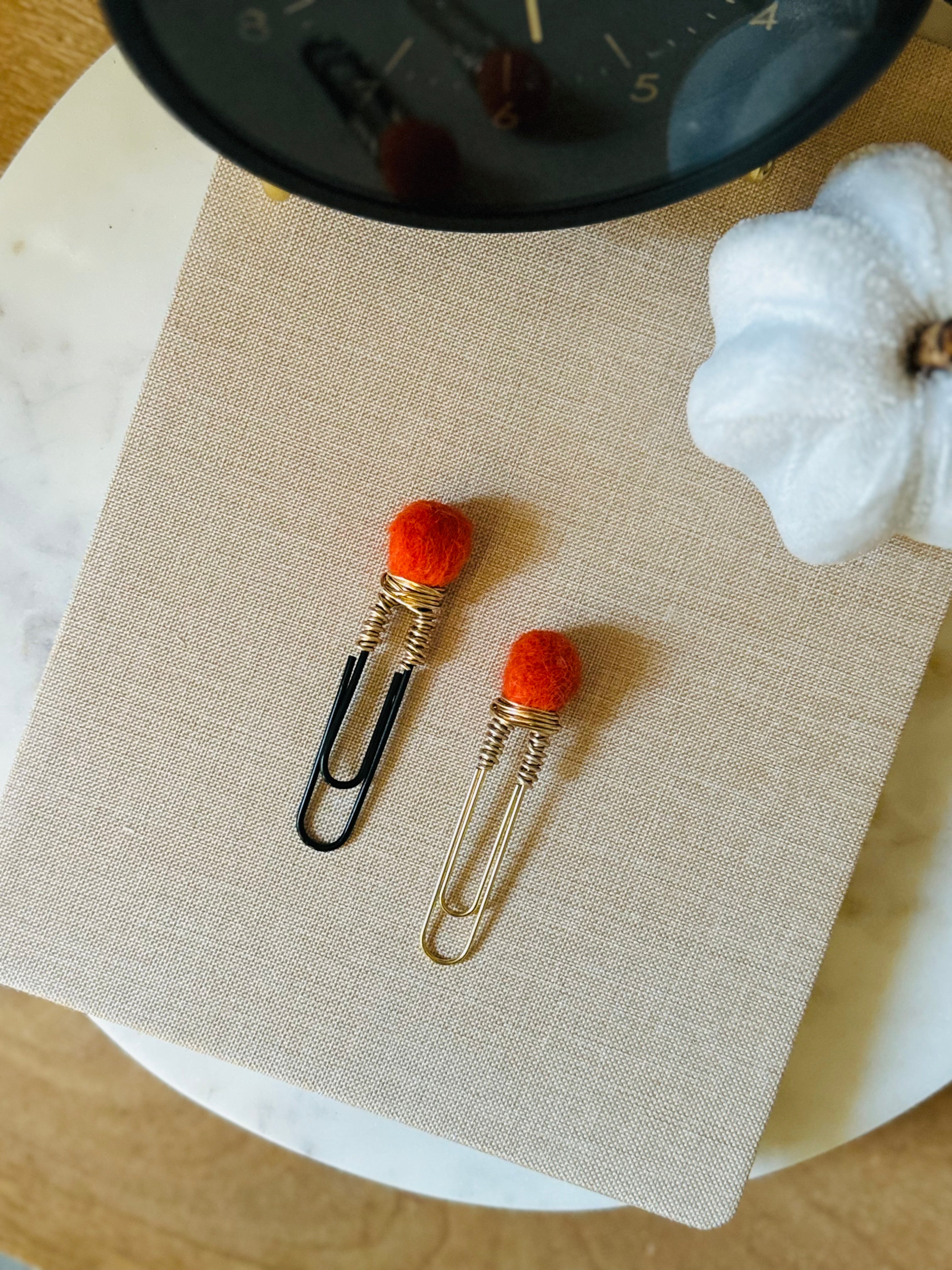 Orange Crush On You Paperclip – Krafted by Koko