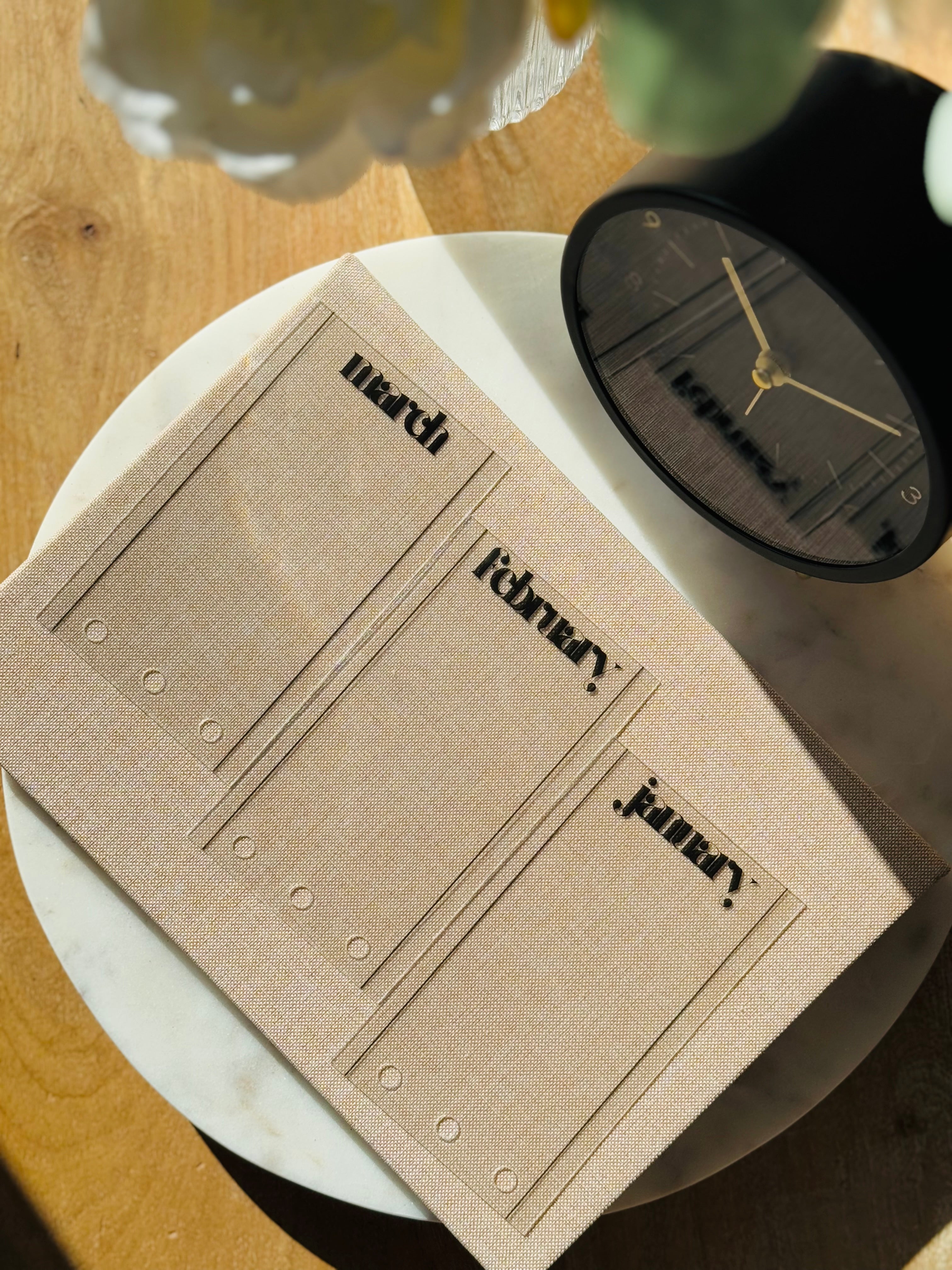 My Year Mini Tab Dividers Set – Krafted by Koko